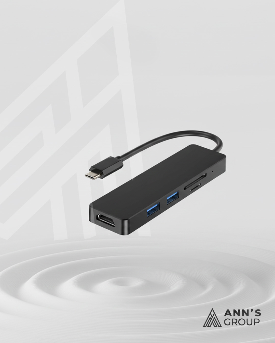 Type C 3.1 - 5 in 1 Travel Docking station - Anns Group A Corporate ...